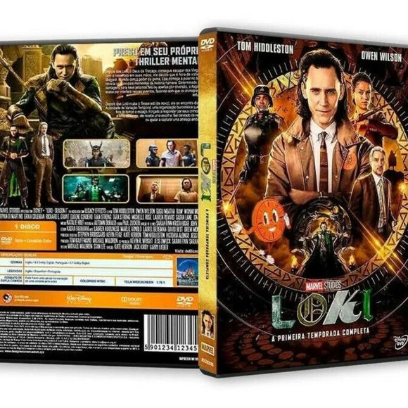 dvd | Media | Loki The Complete First Season 22 Dvd New And Sealed Fast ...